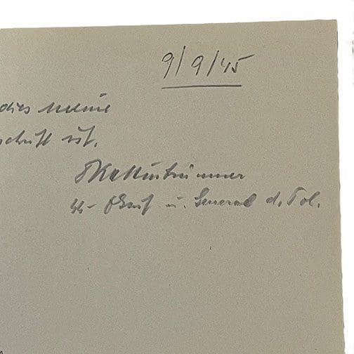 RSHA HEAD SS-OBERGRUPPENF. ERNST KALTENBRUNNER NUREMBERG TRIAL GROUPING ...