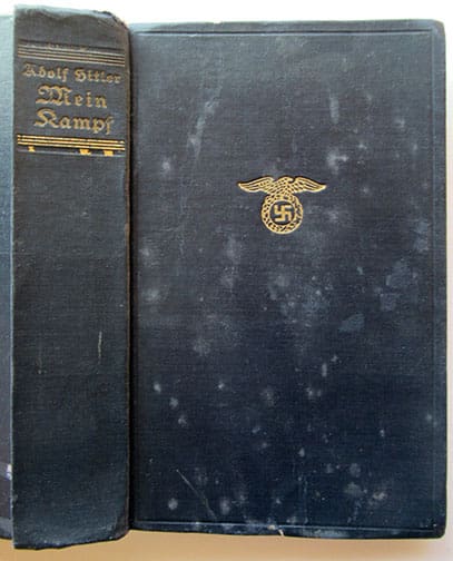 ORIGINAL 1941 7 MILLION COPIES JUBILEE EDITION HITLER'S 'MEIN KAMPF' | OD43