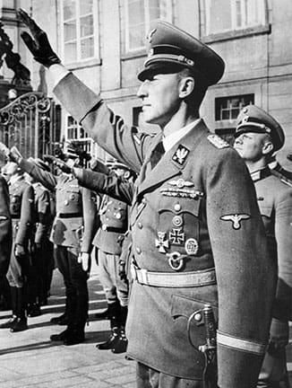 ORIGINAL 1941 SS-OBERGRUPPENF. REINHARD HEYDRICH SIGNED LETTER | OD43