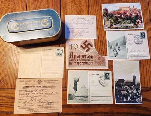 ORIGINAL 1936 REICH PARTY DAYS / NUREMBERG MEMORABILIA LOT | OD43