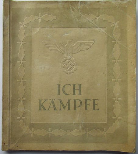 RARE ORIGINAL 1941 FULL COLOR NSDAP PHOTO BOOK FOR NEW MEMBERS | OD43