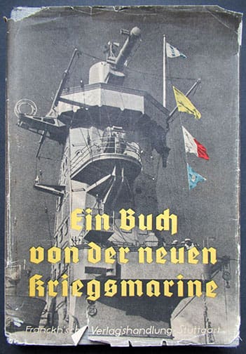 ORIGINAL 1937 PHOTO BOOK ON THE NEW KRIEGSMARINE / NAZI NAVY | OD43